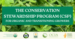 Conservation Stewardship Program (CSP) - Organic Farming Research ...